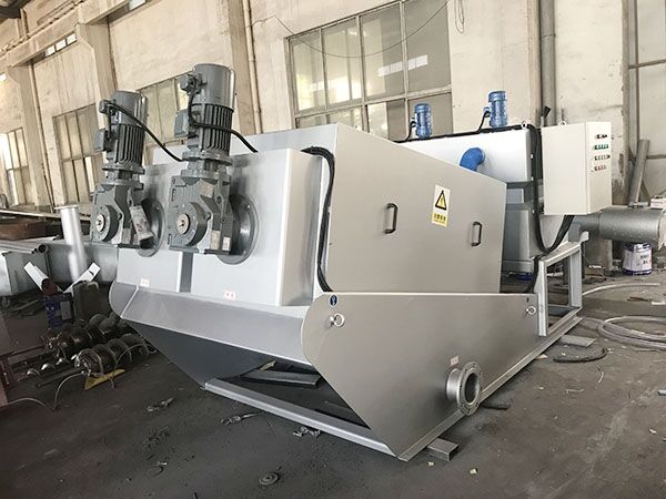 Screw Press Sludge Dewatering Machine | Sludge Dehydrator